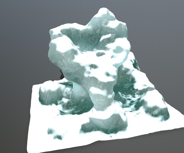 ArtStation - ice rocks | Resources