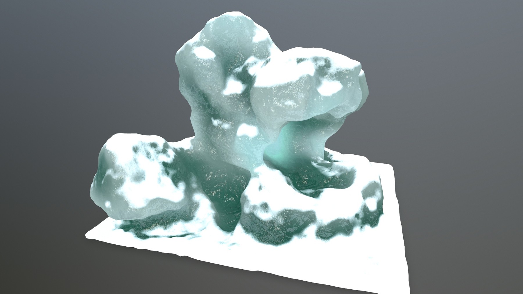 ArtStation - ice rocks | Resources