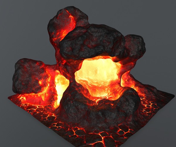 ArtStation - lava rock | Resources