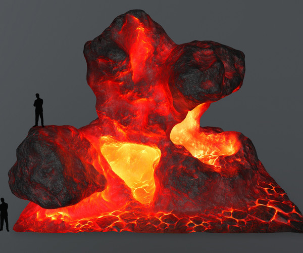 ArtStation - lava rock | Resources