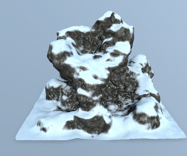 ArtStation - snow rock | Resources