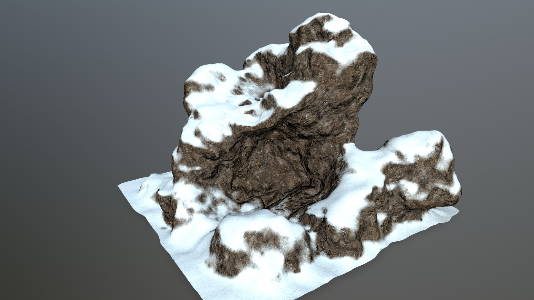 ArtStation - snow rock | Resources
