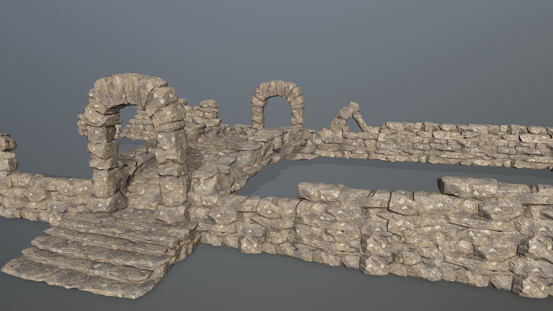 ArtStation - ruin set | Resources