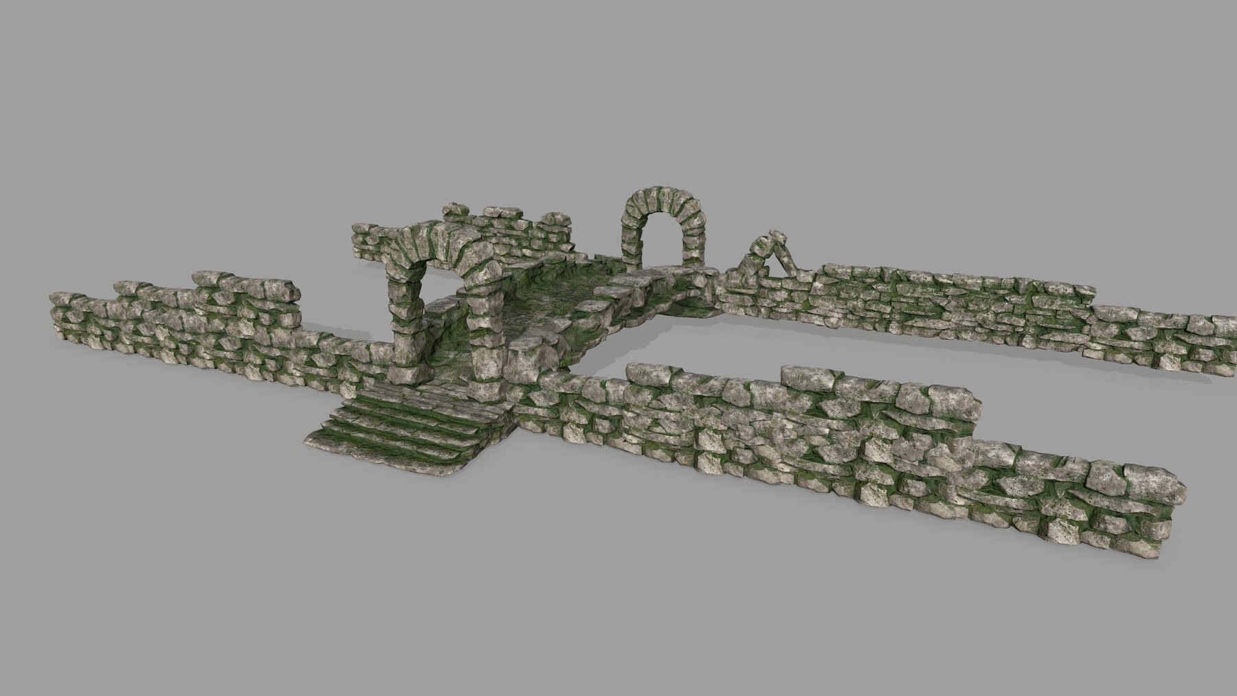 ArtStation - ruin set | Resources