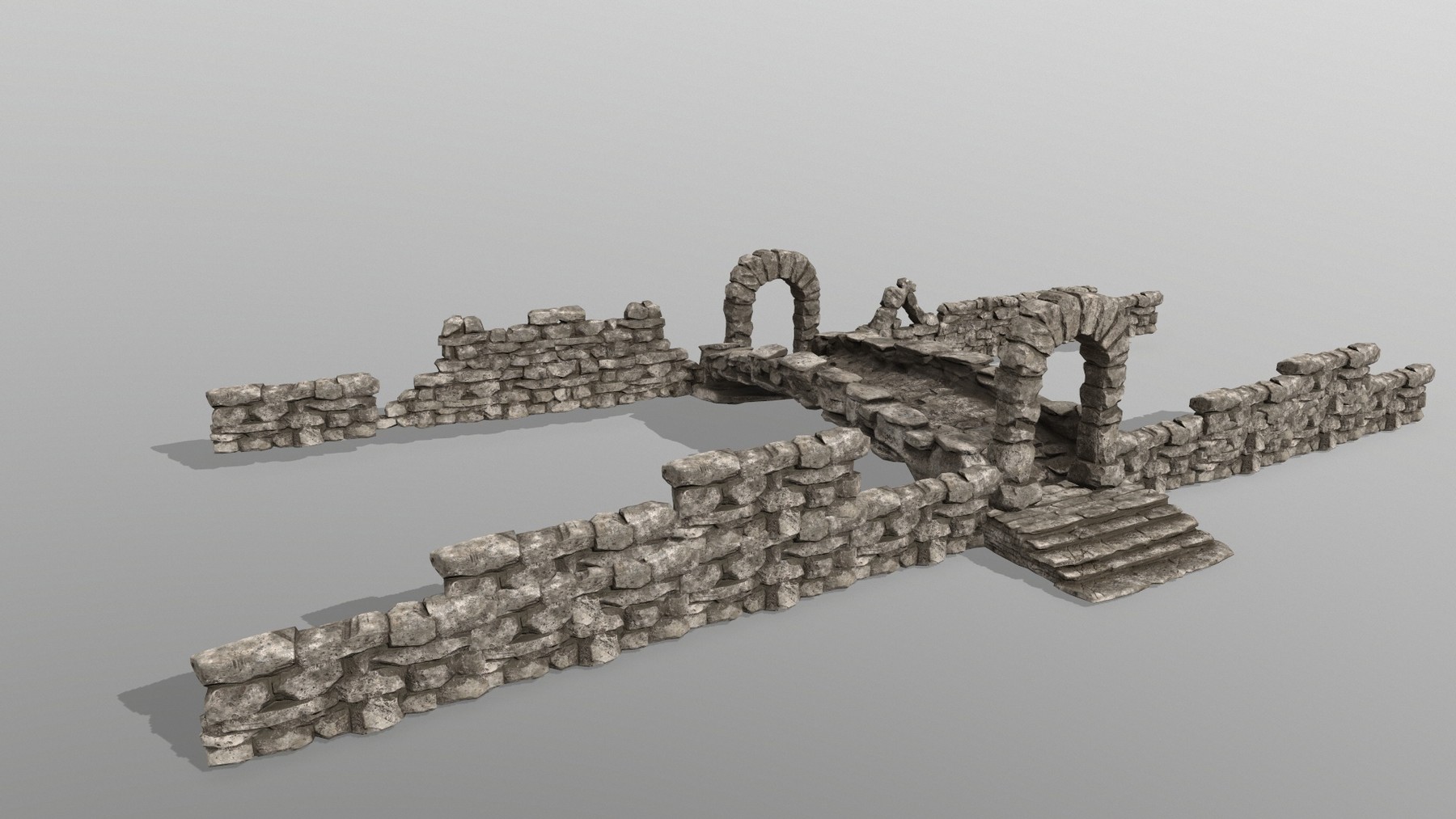 ArtStation - ruin set | Resources