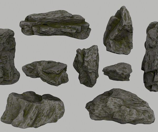 ArtStation - forest rock | Resources