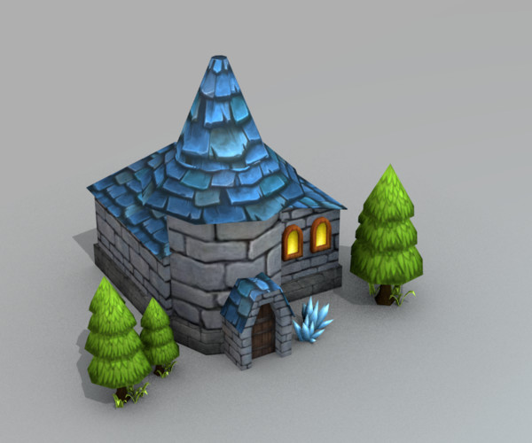 ArtStation - Wizard Tower Models [Low Poly] | Game Assets
