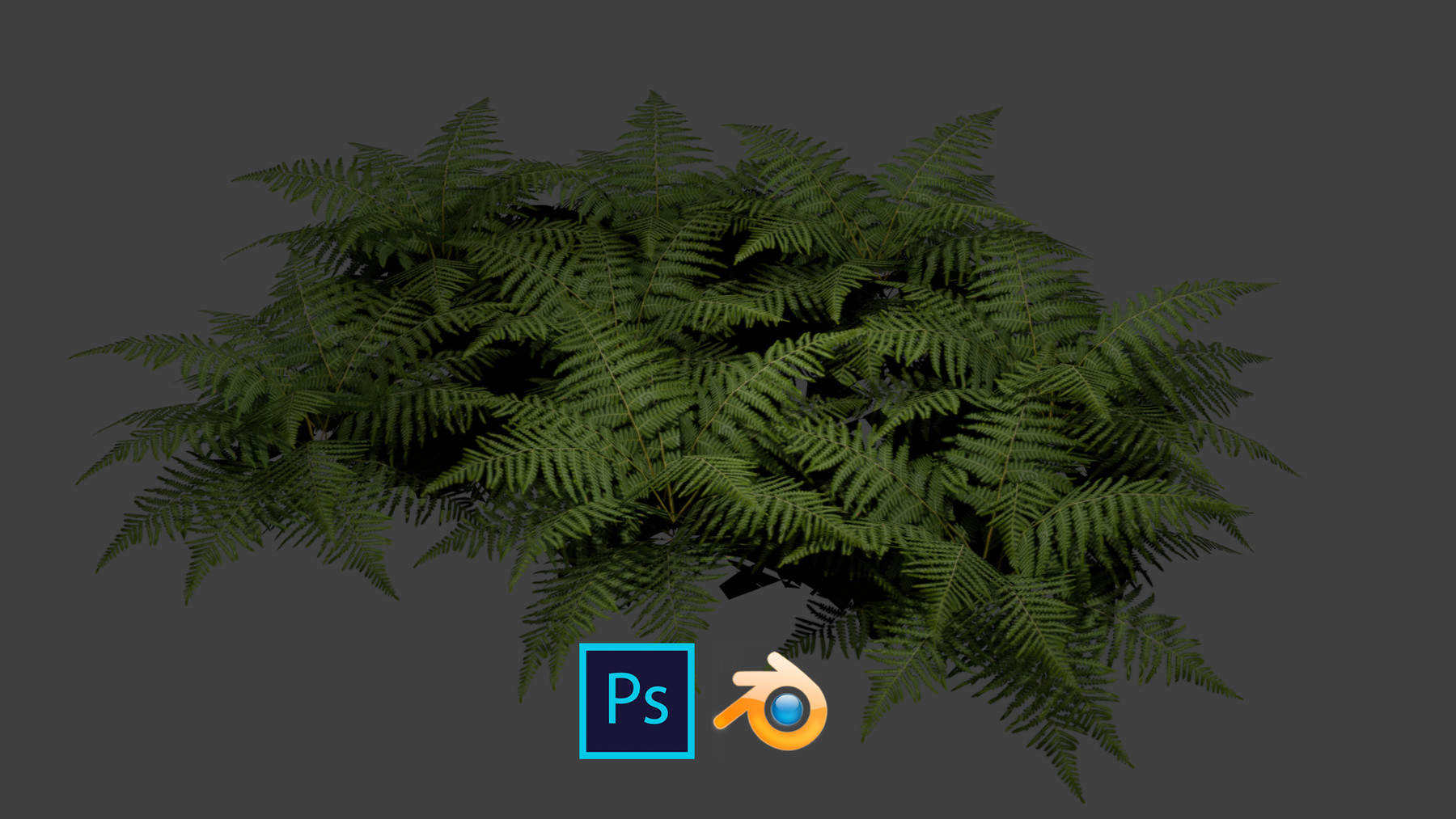 ArtStation - Fern Alpha Created in Blender | Game Assets