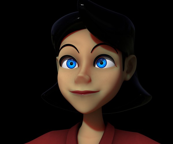 ArtStation - Janine Female character Maya Rig | Resources