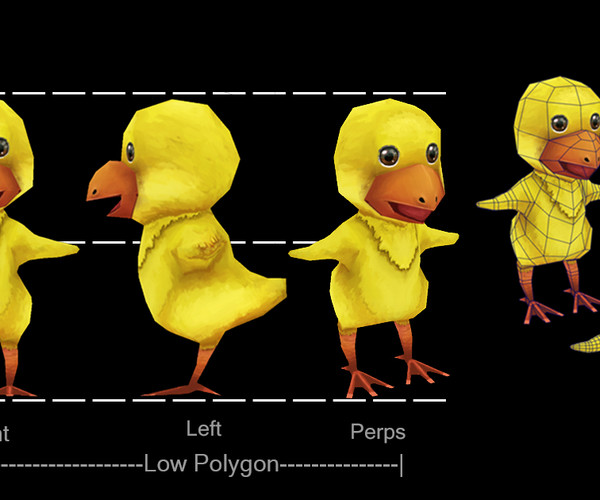 ArtStation - Chicken_v01 | Game Assets