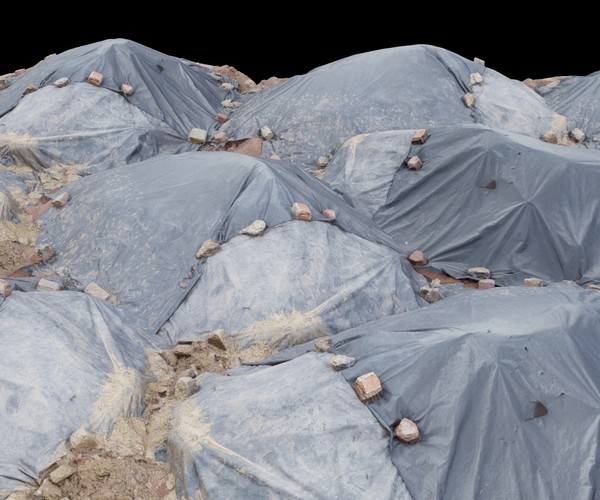 ArtStation - Plasic Trash Hill with Rock Sides | Resources