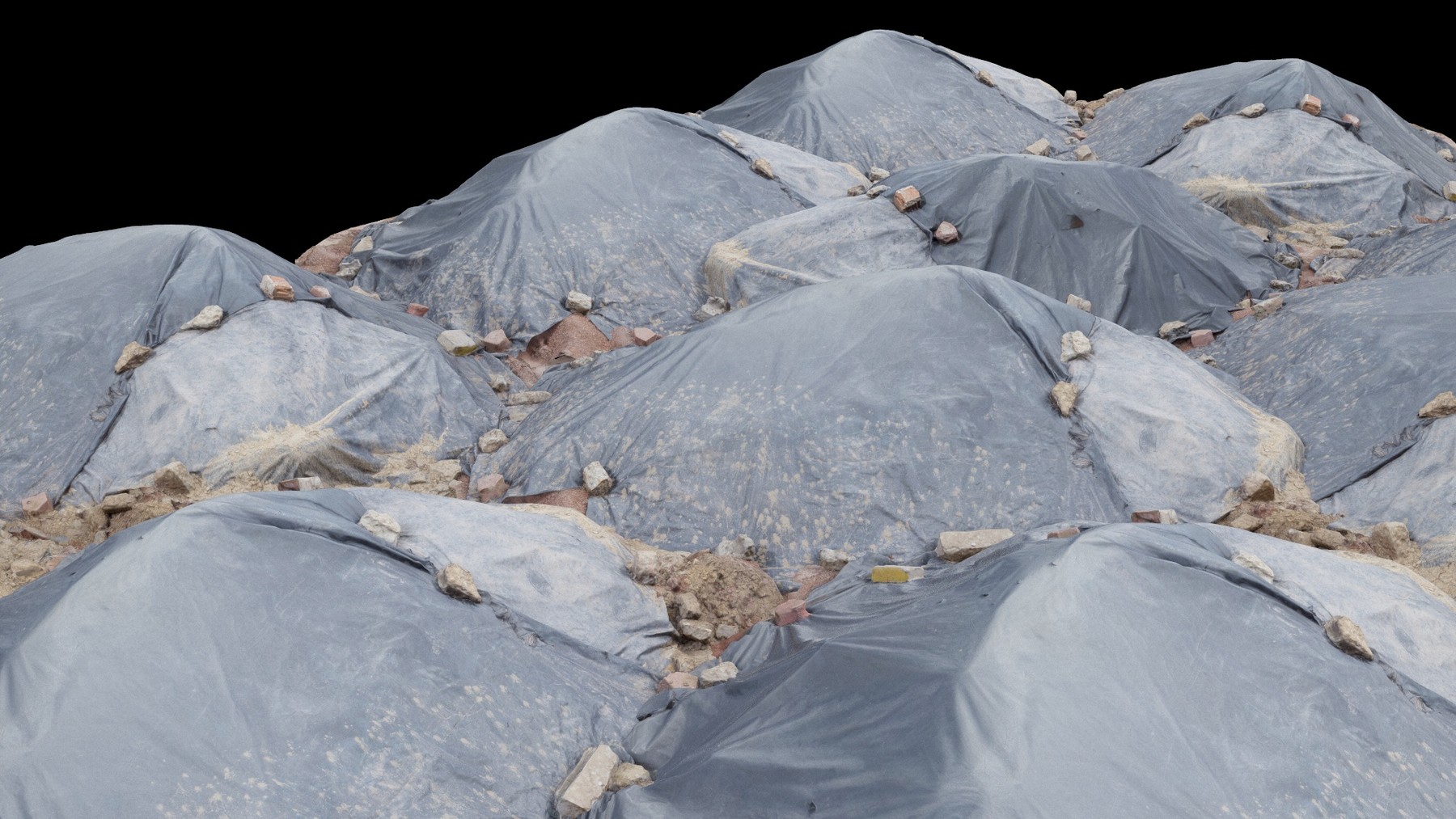 ArtStation - Plasic Trash Hill with Rock Sides | Resources