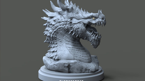 ArtStation - Dragon Statue | Resources