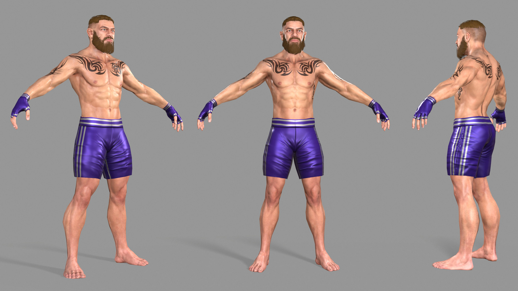 ArtStation - UFC Boxer | Game Assets