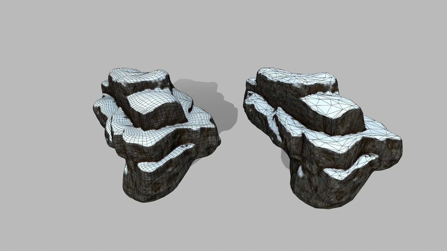 ArtStation - snow rock | Resources