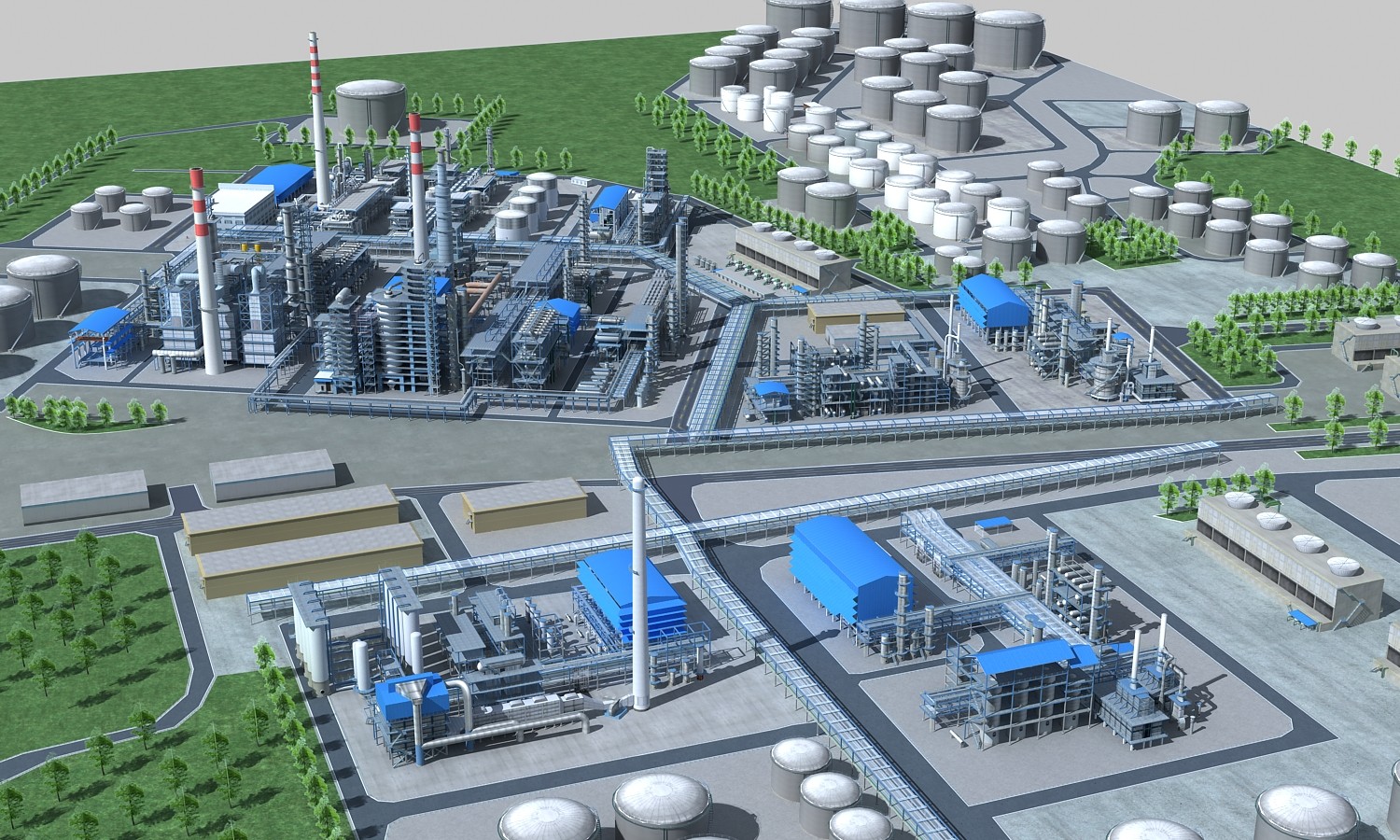 ArtStation - Complete Refinery Scene | Resources