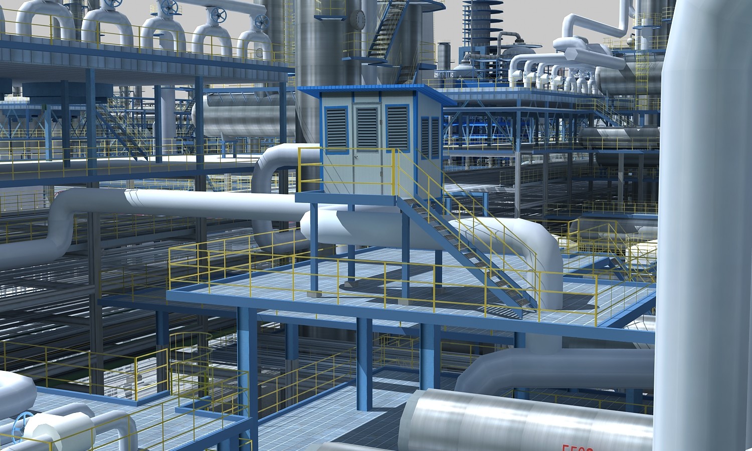 ArtStation - Complete Refinery Scene | Resources