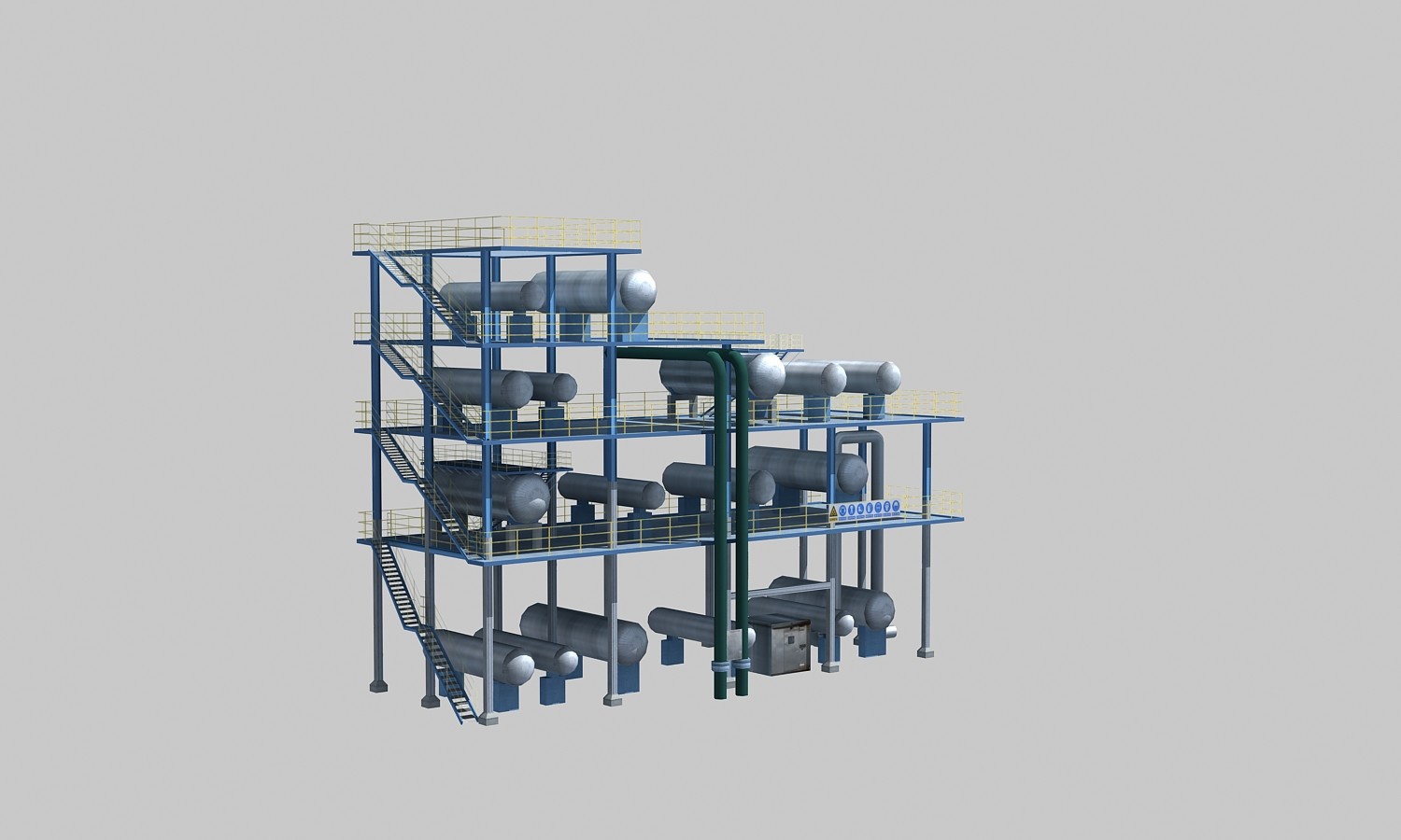 ArtStation - Complete Refinery Scene | Resources