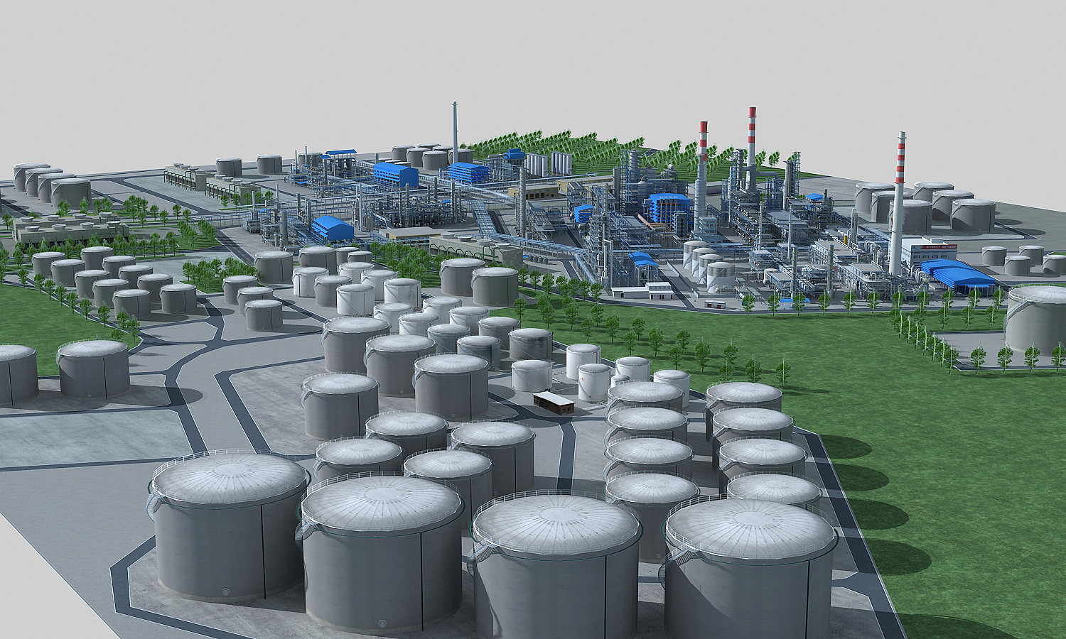ArtStation - Complete Refinery Scene | Resources
