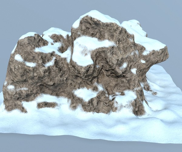 ArtStation - snow rock | Resources