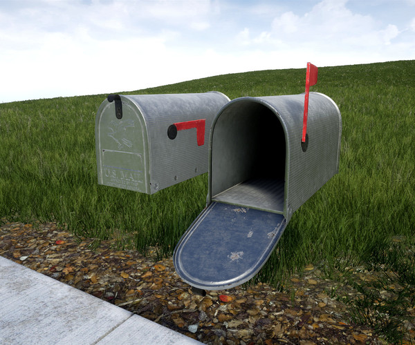 ArtStation - Mailbox Mini Pack | Game Assets