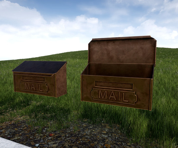 ArtStation - Mailbox Mini Pack | Game Assets