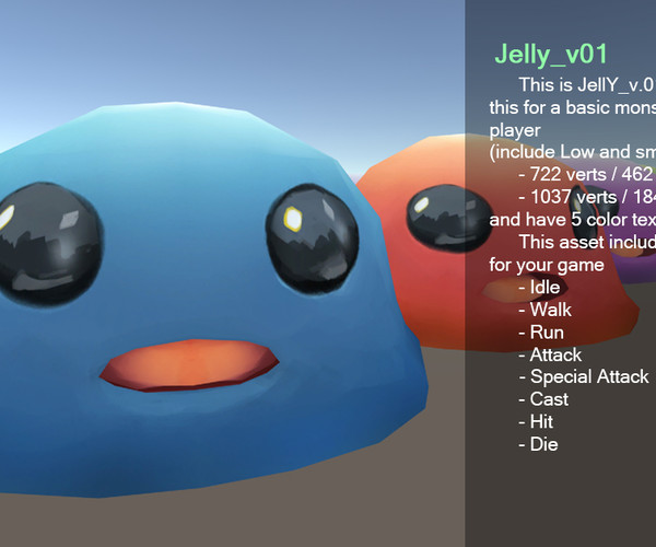 ArtStation - Jelly_v01 | Game Assets