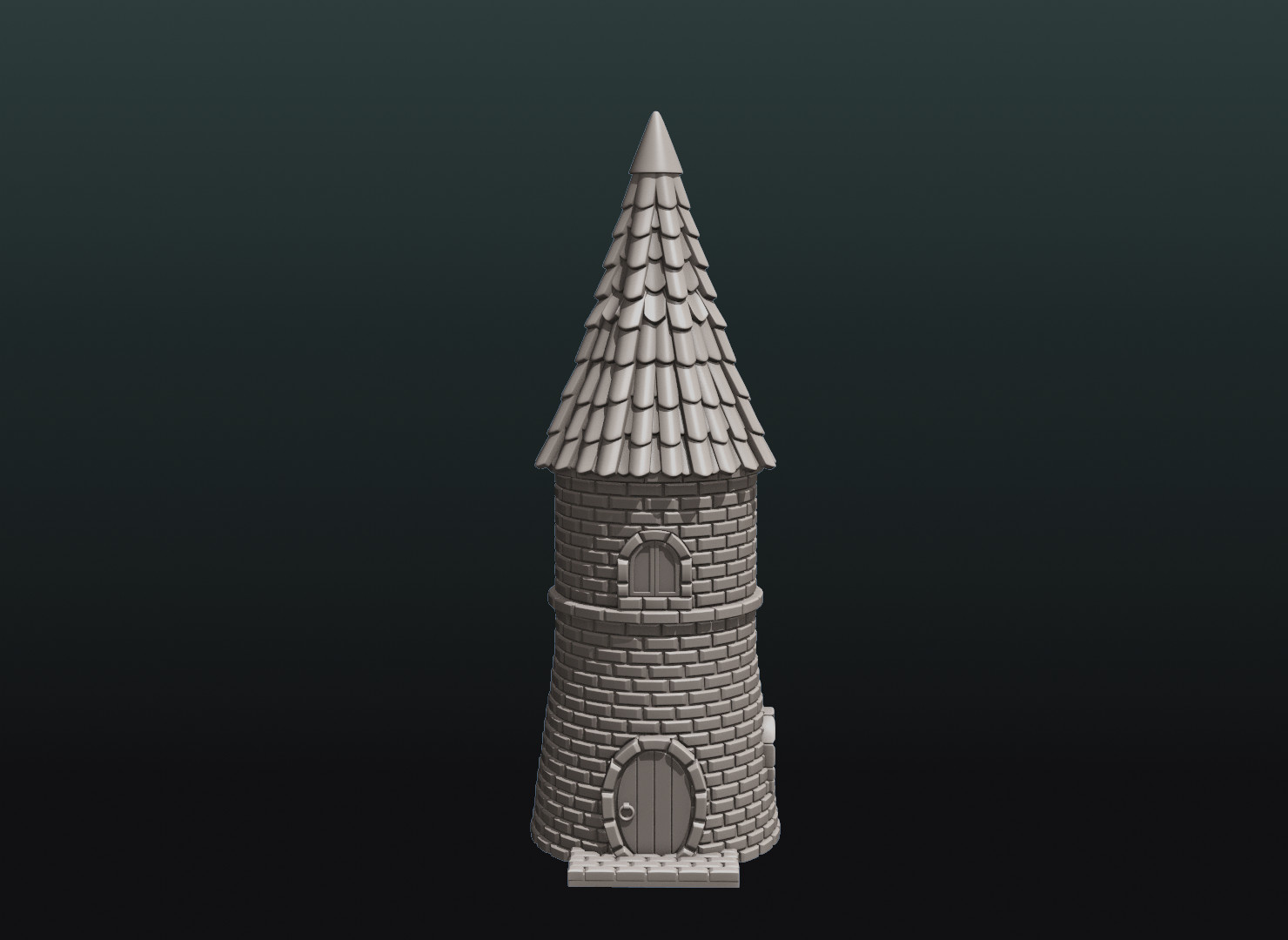 ArtStation - Fantasy Tower House | Resources