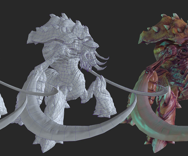 ArtStation - Ultralisk Maya Rig | Resources