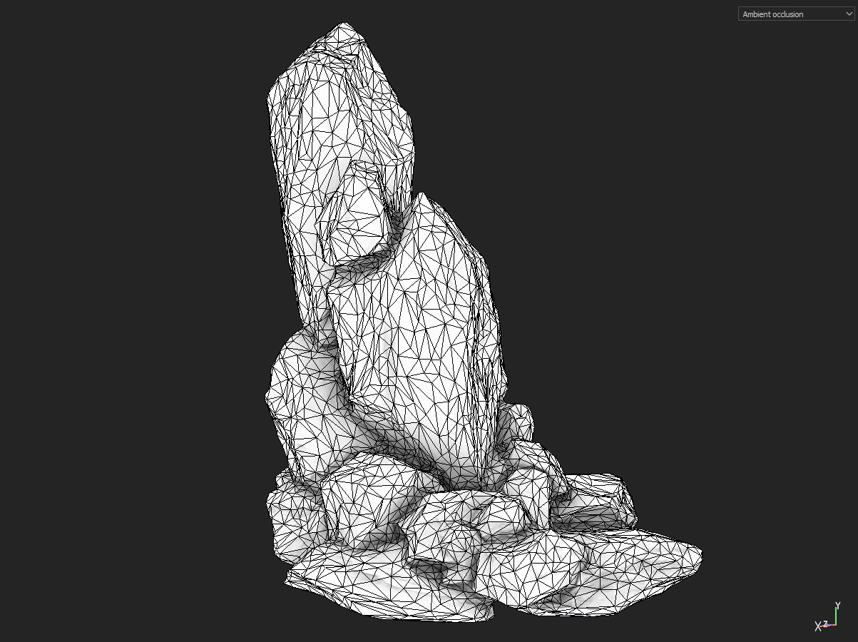 ArtStation - Low poly Realistic Lava Block Modular Pack | Game Assets