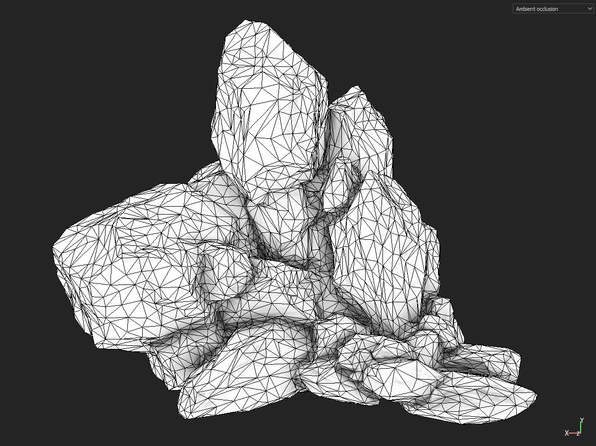 ArtStation - Low poly Realistic Lava Block Modular Pack | Game Assets