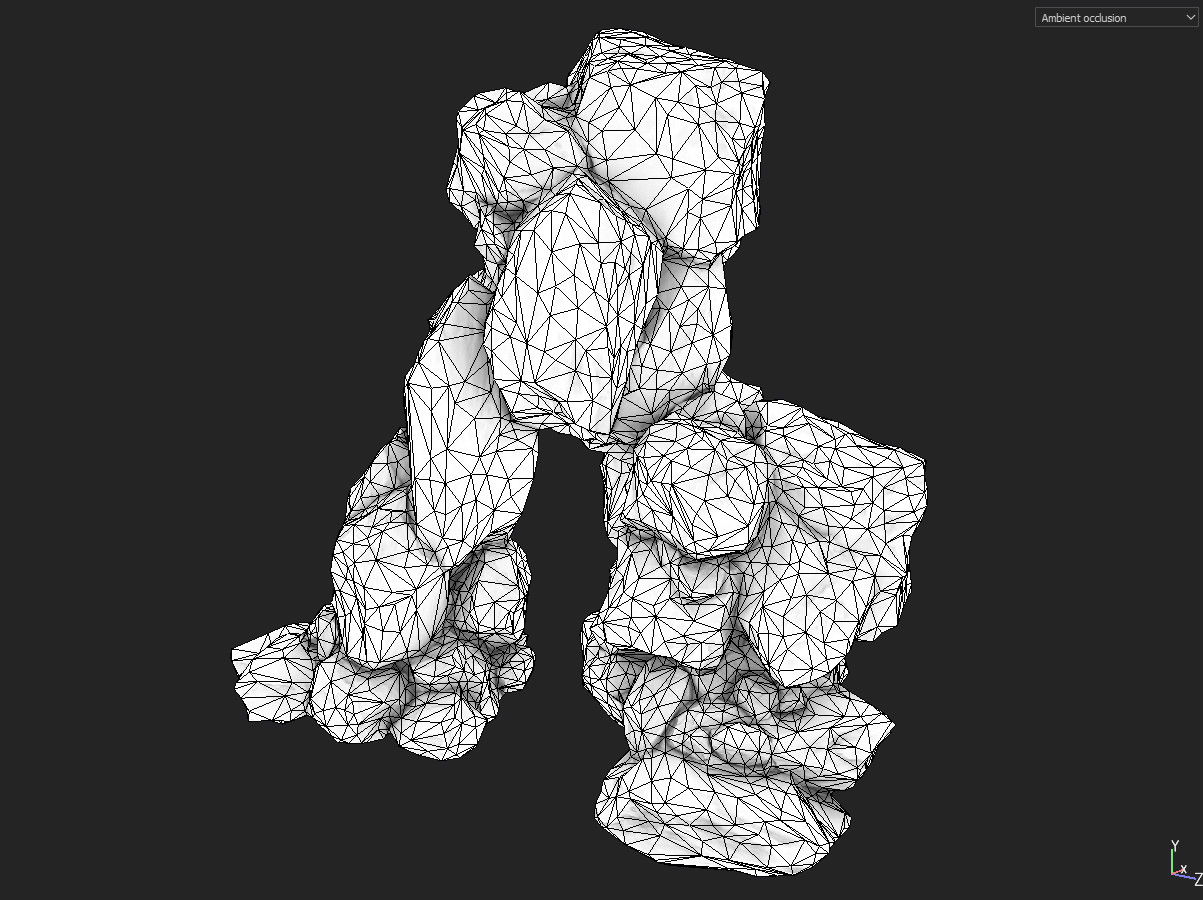 ArtStation - Low poly Realistic Lava Block Modular Pack | Game Assets