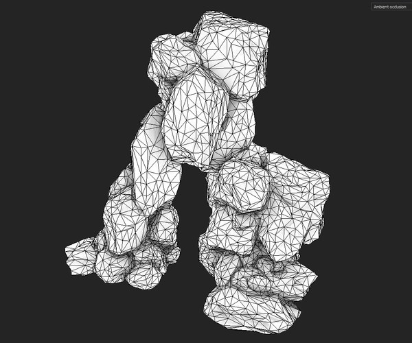 ArtStation - Low poly Realistic Lava Block Modular Pack | Game Assets