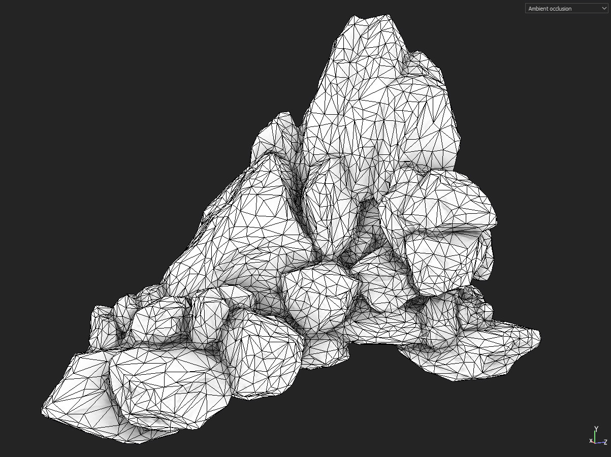 ArtStation - Low poly Realistic Lava Block Modular Pack | Game Assets