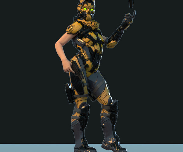 ArtStation - GDC FPS Female Maya Rig | Resources