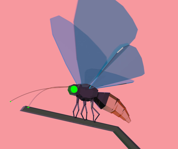 ArtStation - Boxy Butterfly Maya Rig | Resources