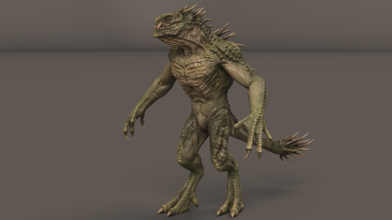 ArtStation - Dino Beast Maya Rig | Resources