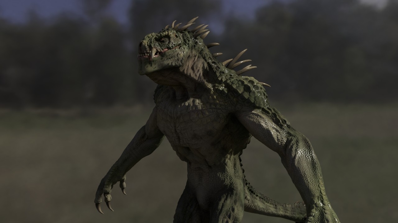 ArtStation - Dino Beast Maya Rig | Resources