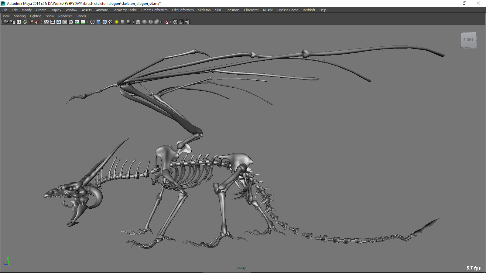 ArtStation - Zbrush Dragon Rig | Resources