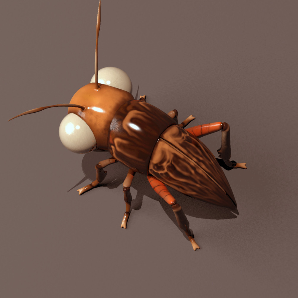 ArtStation - Cartoon Cricket Rig | Resources