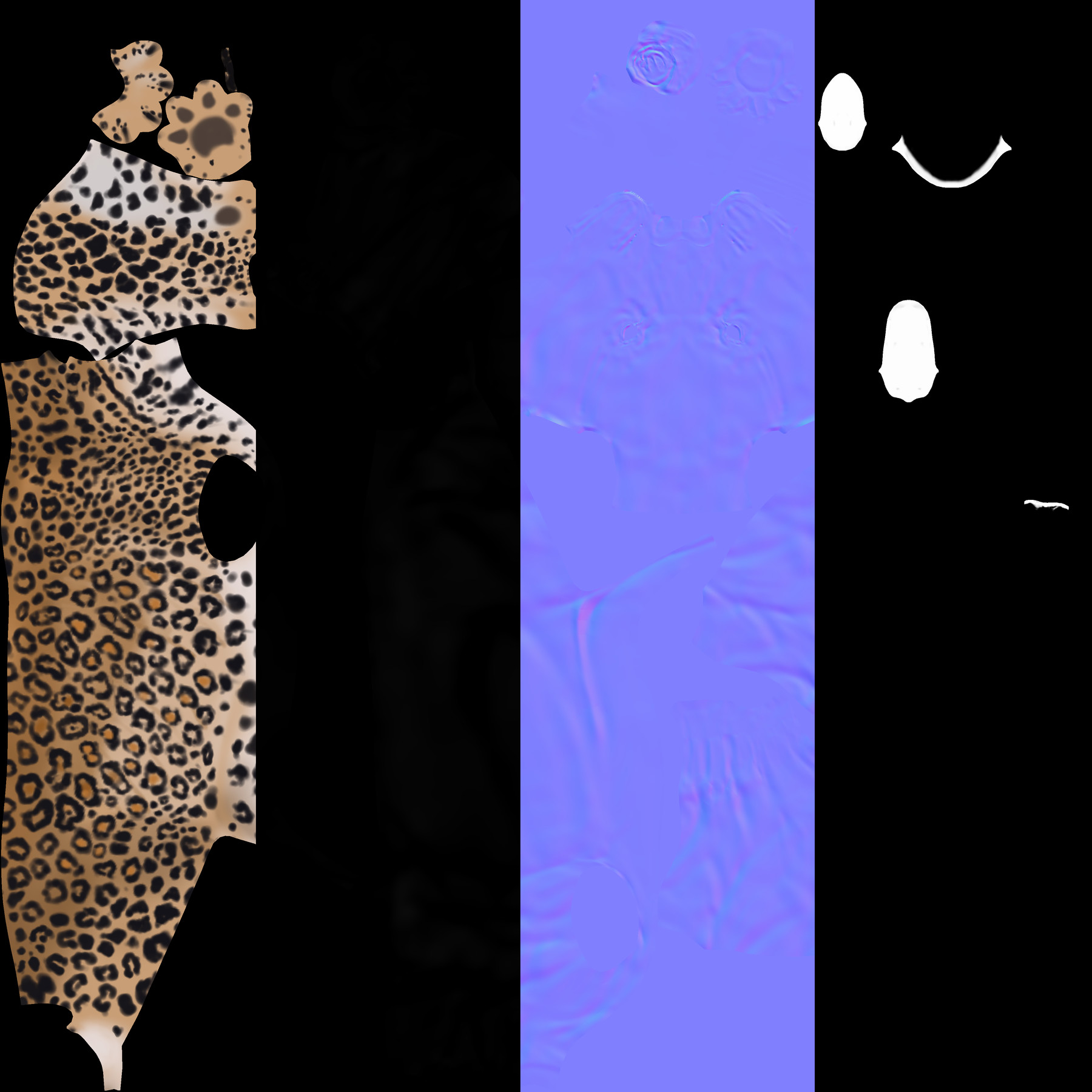 ArtStation - Leopard Maya Rig | Resources