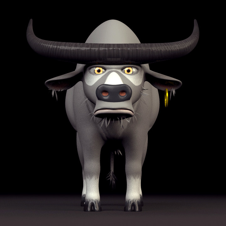 ArtStation - Ox Cartoon Rig | Resources