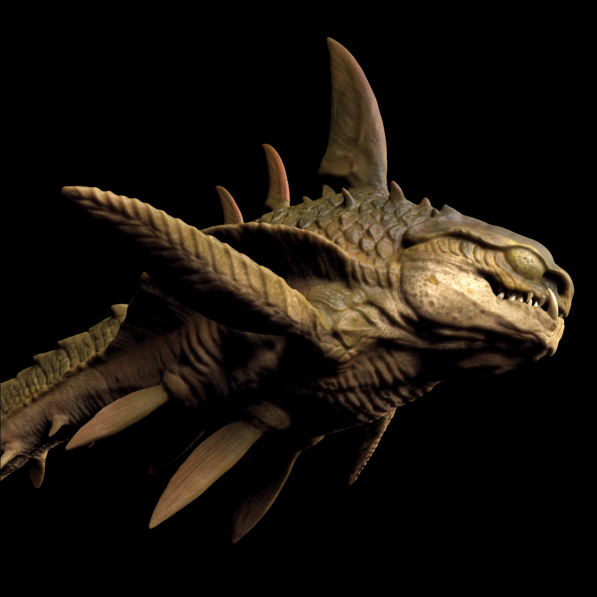 ArtStation - Deep Sea Creature Rig | Resources