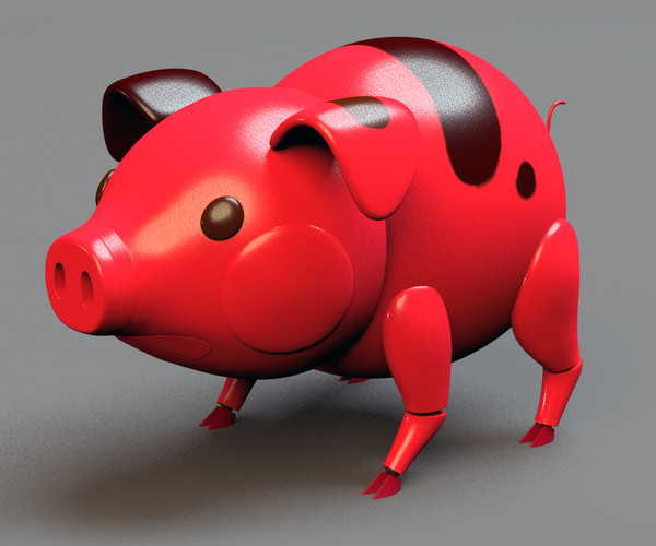 ArtStation - Pig Mechanic Rig | Resources