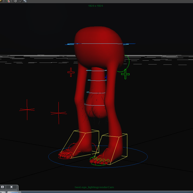 ArtStation - Two Legs Maya Rig (18+) | Resources