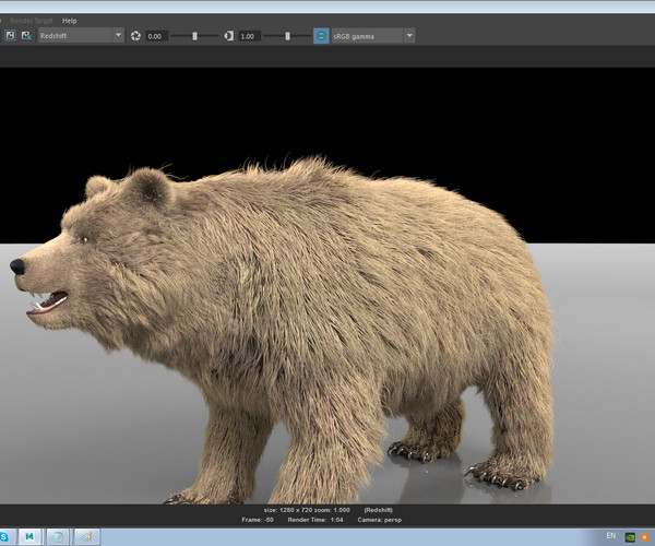 ArtStation - Bear Maya Rig | Resources