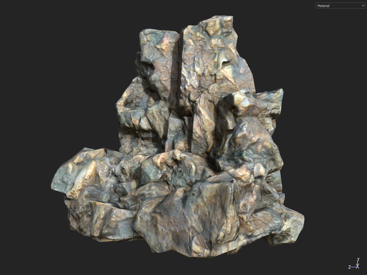 ArtStation - Low poly smooth blocky Pack | Game Assets