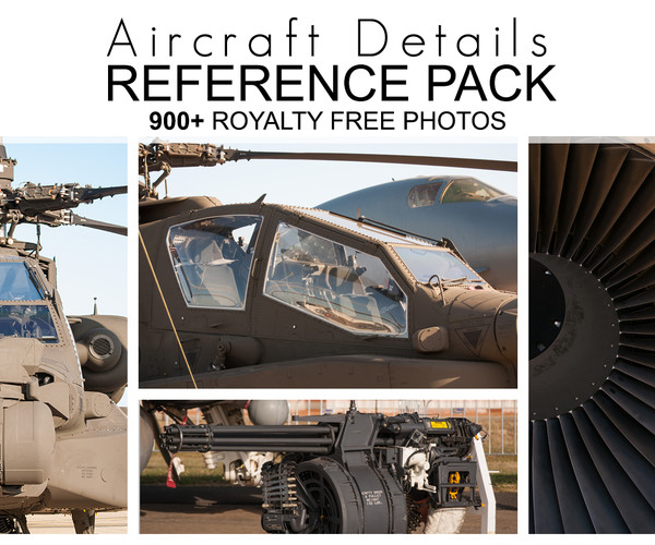 ArtStation - Reference Pack - Aircraft Details - 900+ Royalty Free ...
