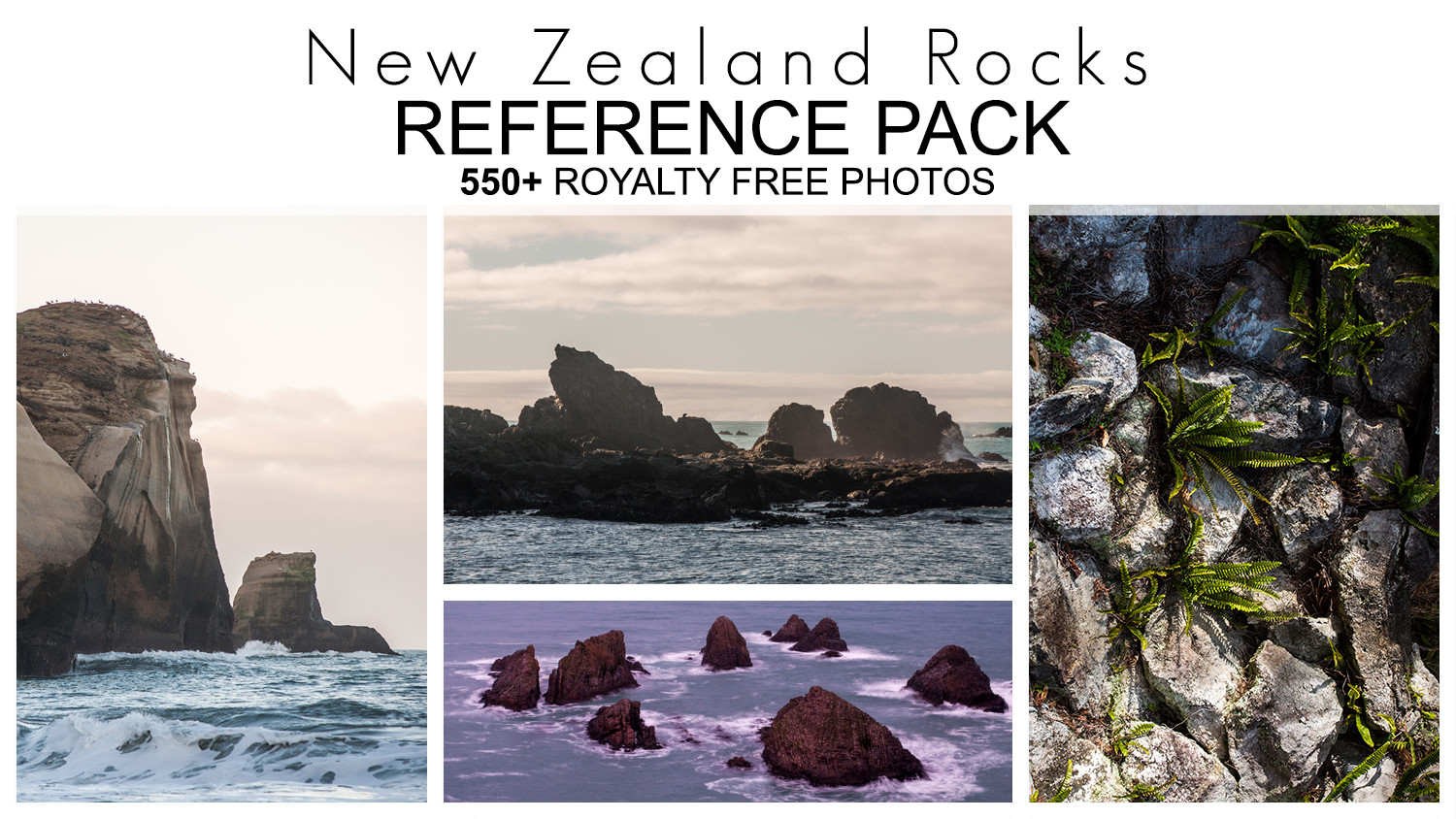 ArtStation - NZ Reference Pack - Rocks - 550+ Royalty Free Photos ...
