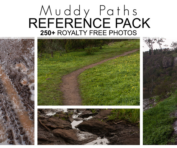 ArtStation - Reference Pack - Muddy Paths - 250+ Royalty Free Photos ...